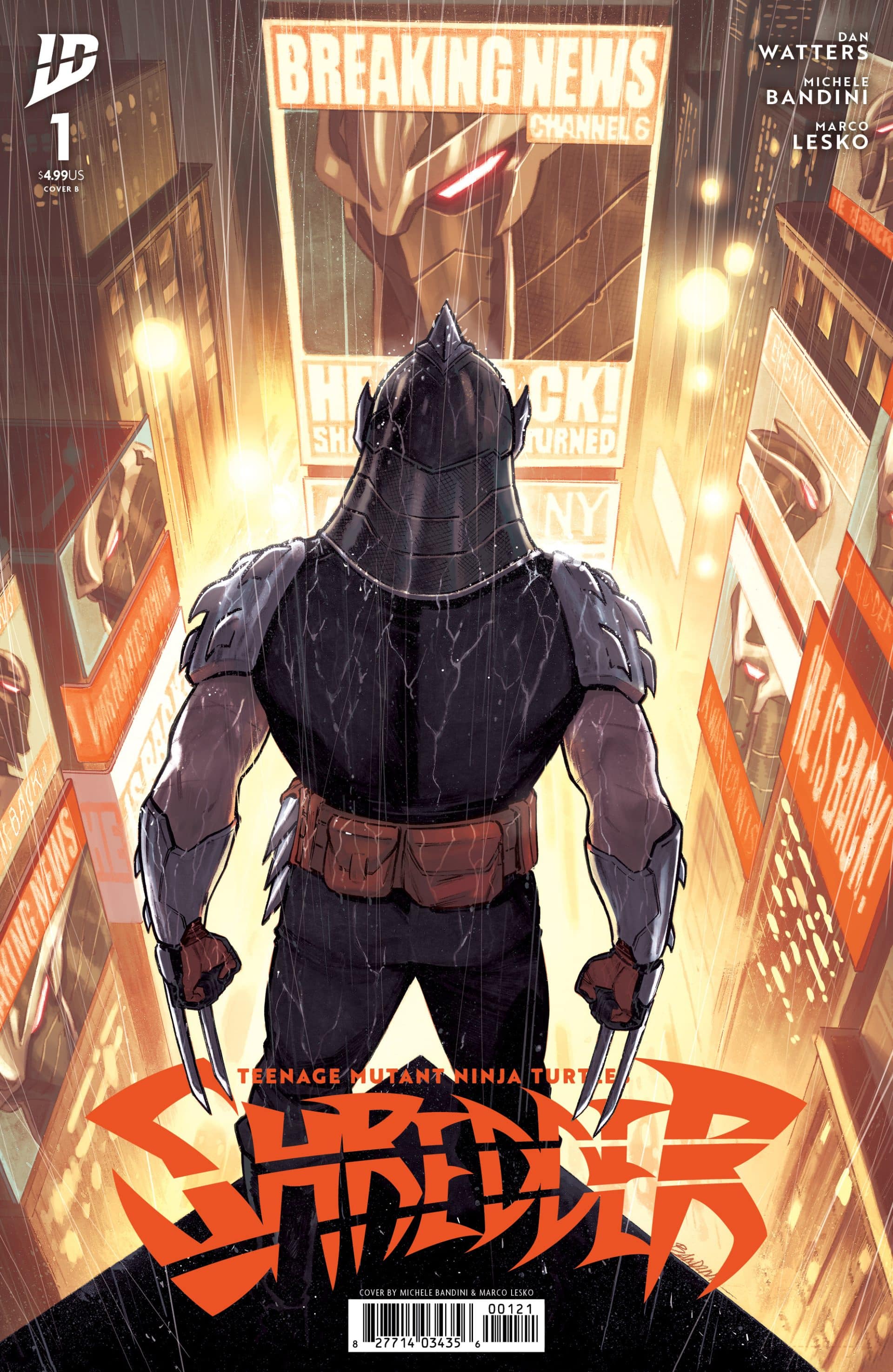 New TMNT: SHREDDER series by Watters and Bandini incoming