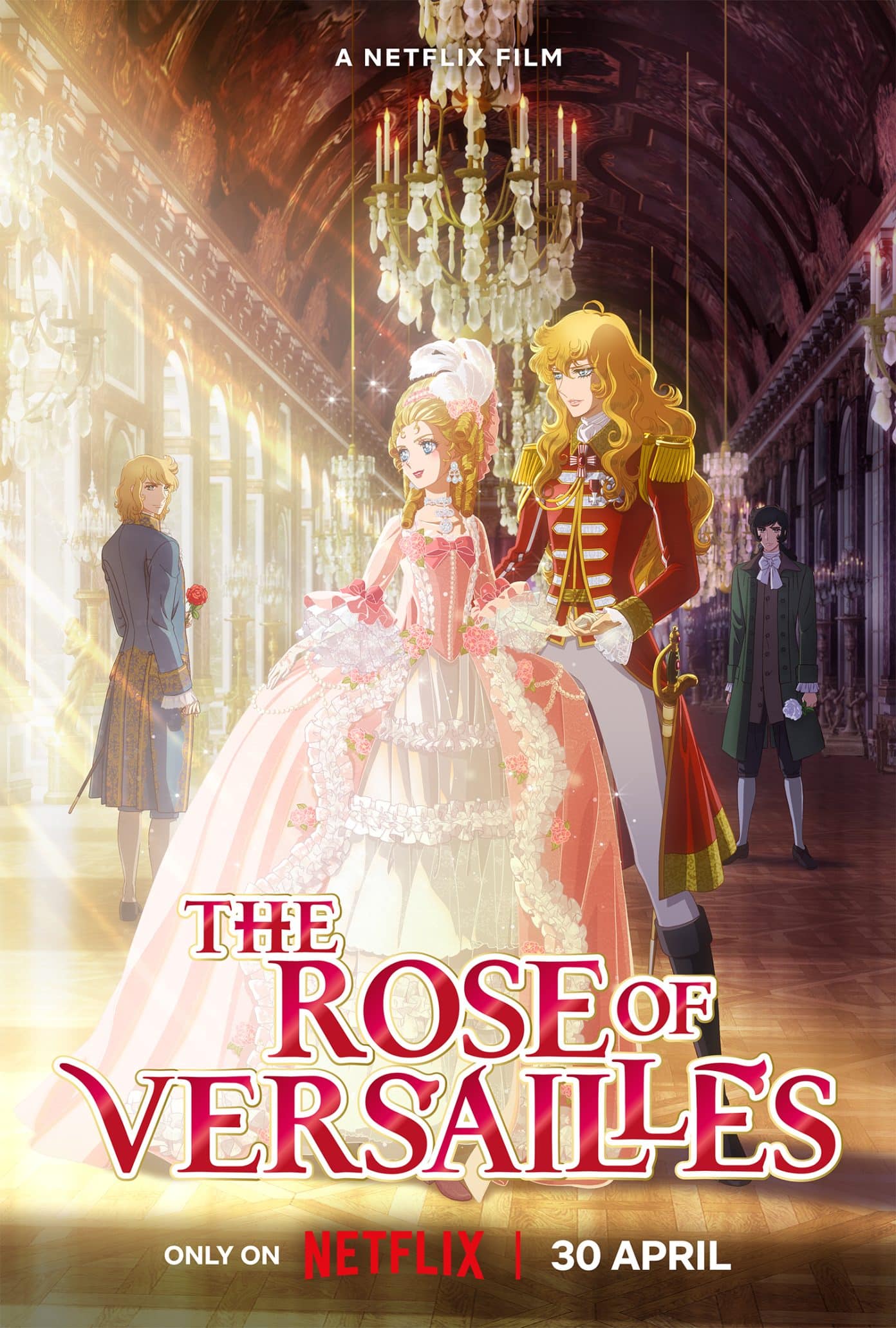 THE ROSE OF VERSAILLES anime arrives on Netflix this month