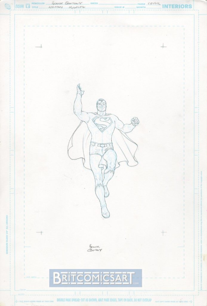 Sale of crucial Frank Quitely Superman cover kicks off controversy