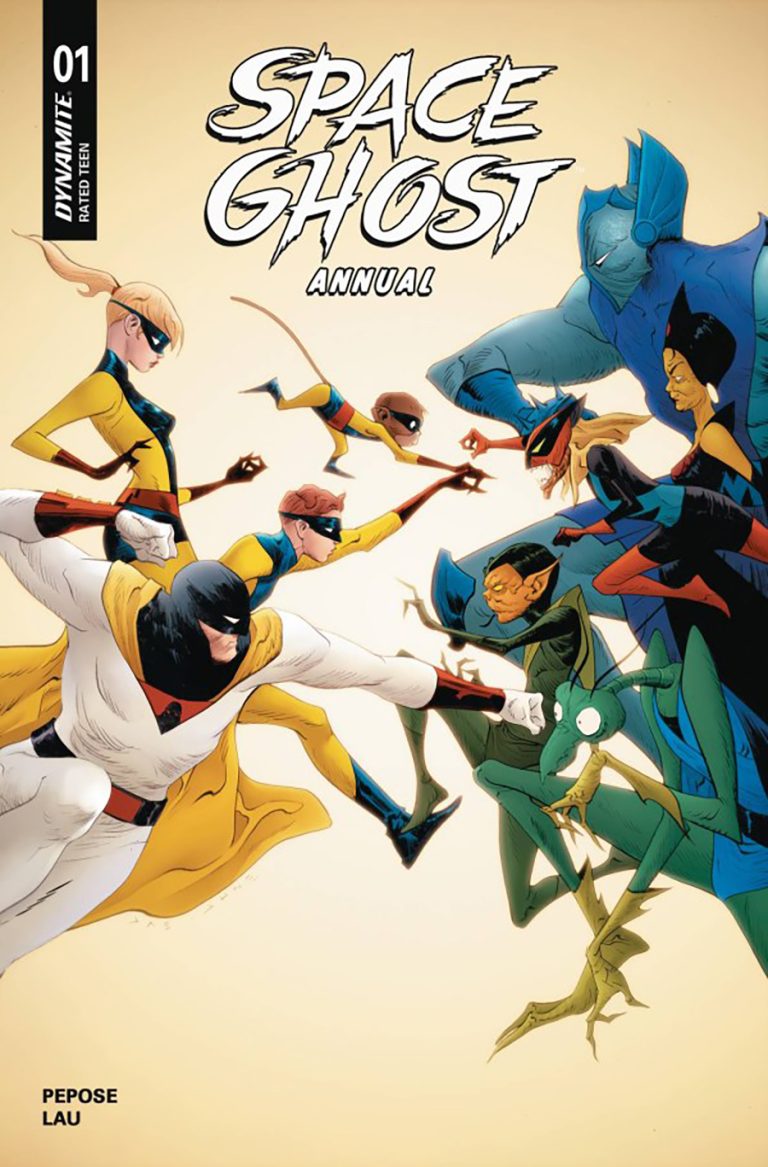 Interview: DAVID PEPOSE continues his run with SPACE GHOST ANNUAL #1