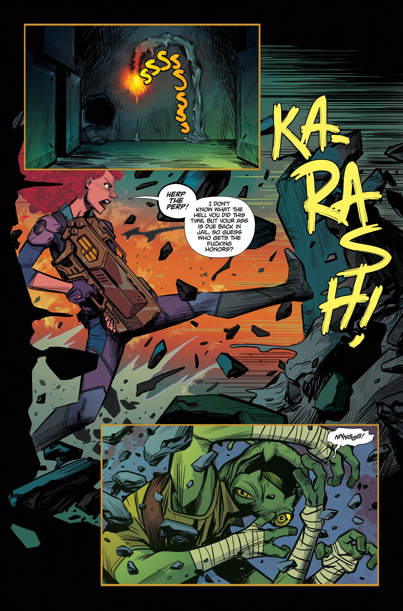 Interview: BLOOD & THUNDER comic creative team operate on a unique sci ...