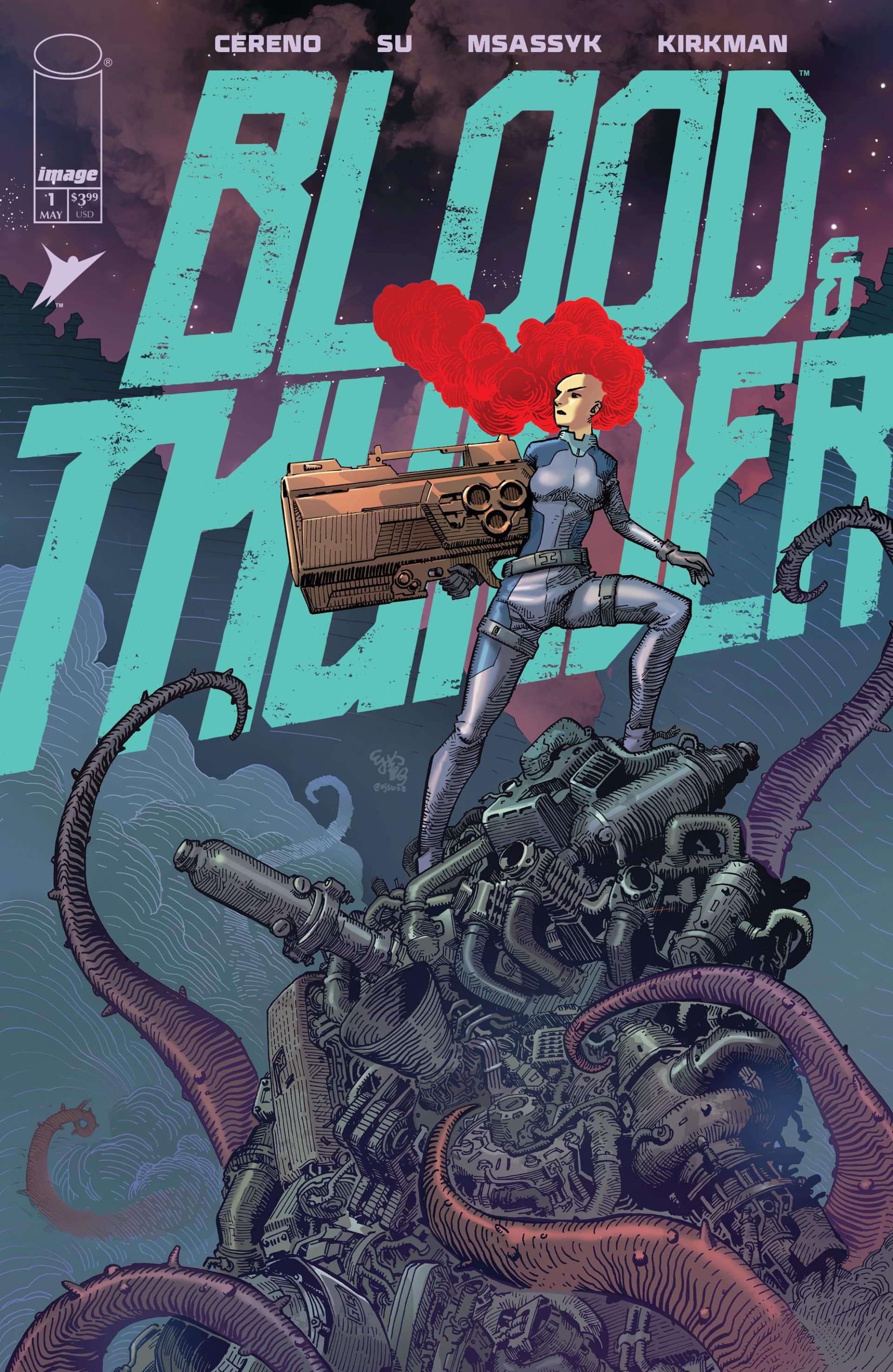 Interview: BLOOD & THUNDER comic creative team operate on a unique sci ...