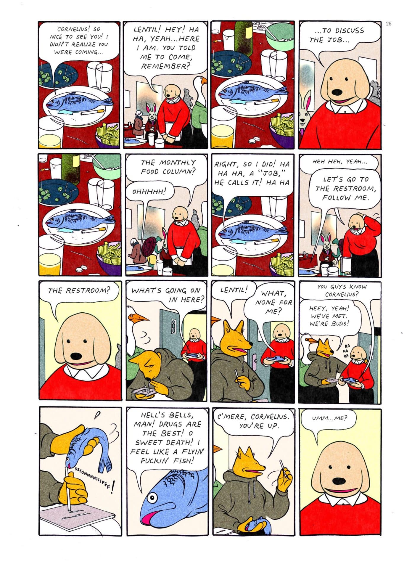Graphic Novel Review: Have you heard of CORNELIUS - THE MERRY LIFE OF A ...