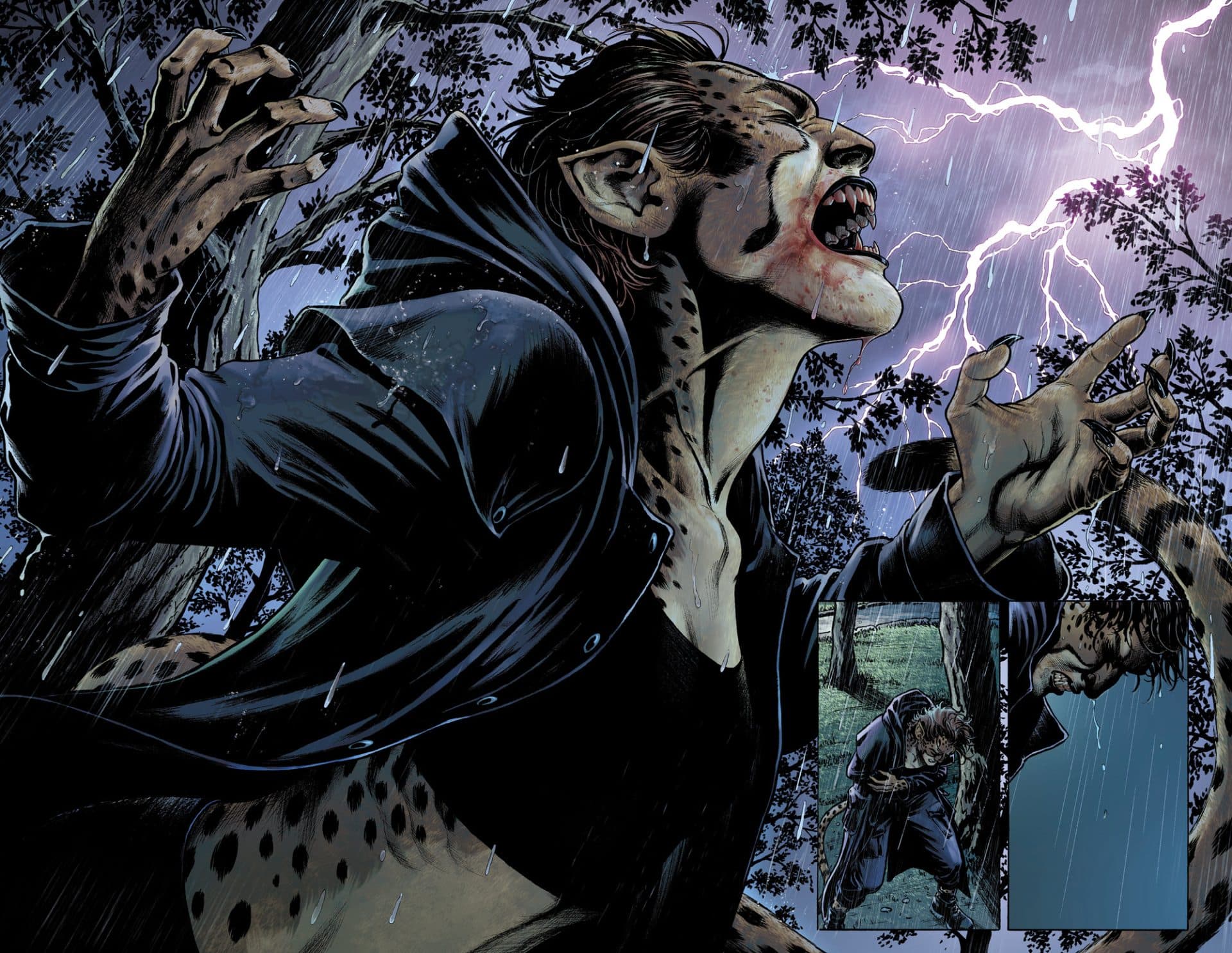 Rucka and Scott reunite for CHEETAH AND CHESHIRE ROB THE JUSTICE LEAGUE