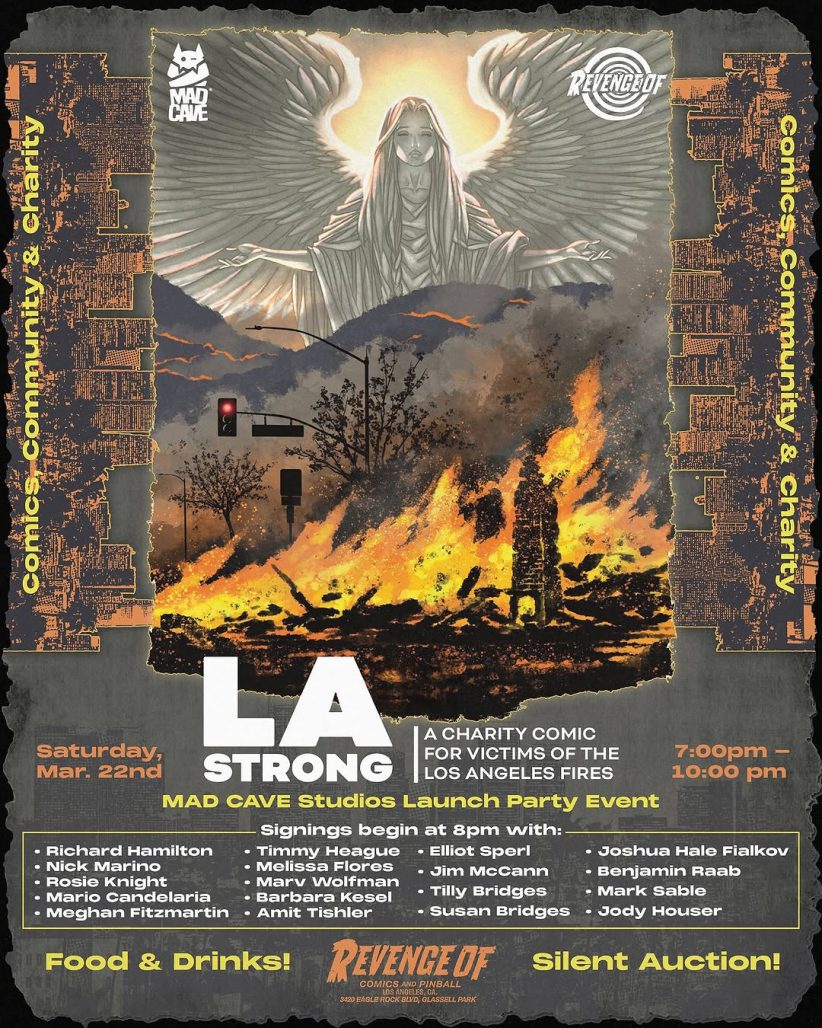 L.A. STRONG CHARITY COMIC awarded the 2025 Clampett Humanitarian Award