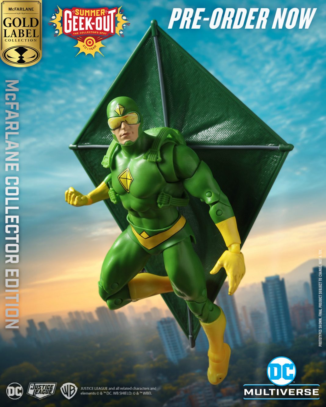 HELL, YEAH! McFarlane Toys unveils Kite-Man action figure!