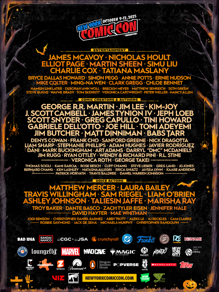 NYCC announces first wave of guests including Johnson, Lee, Page and Liu