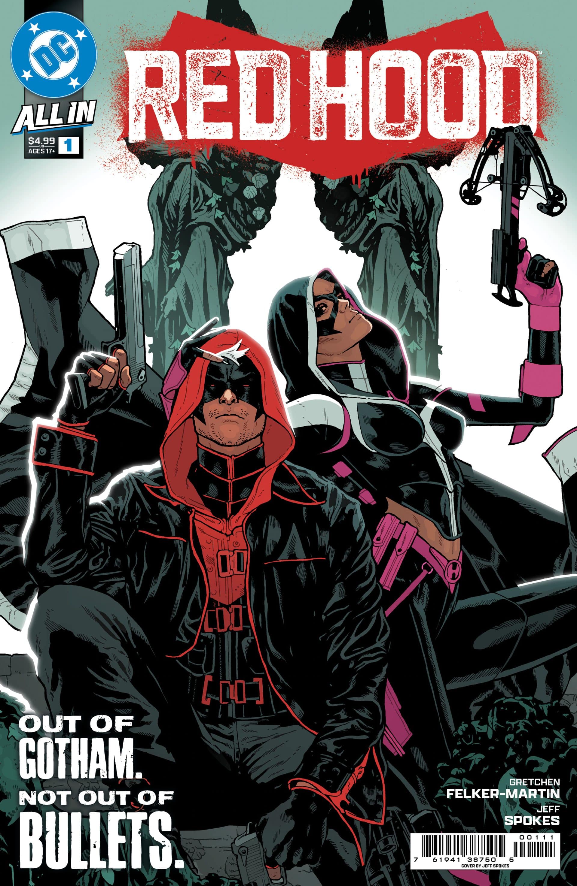 RED HOOD leaves Gotham in a new, Ages 17+ DC All In ongoing series