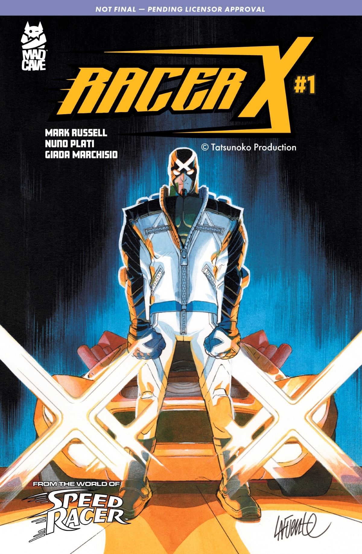 Exclusive: SPEED RACER - RACER X launches this fall from Mad Cave ...