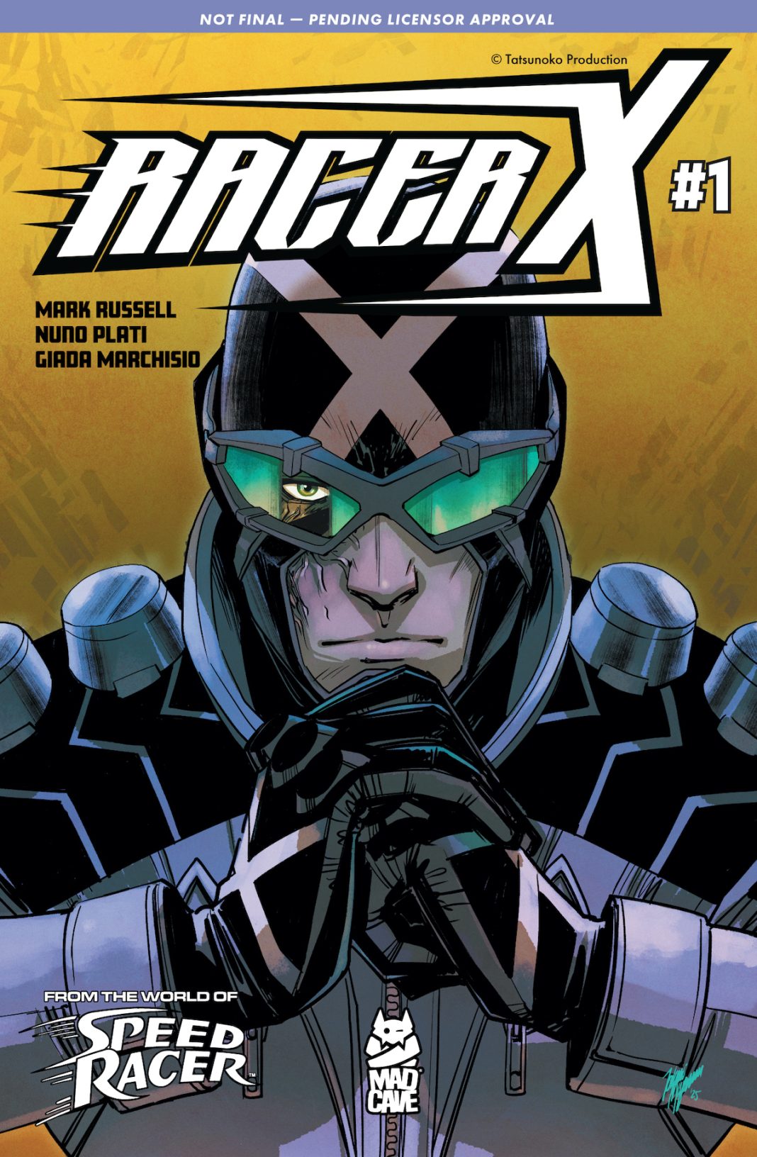 Exclusive: SPEED RACER - RACER X launches this fall from Mad Cave ...
