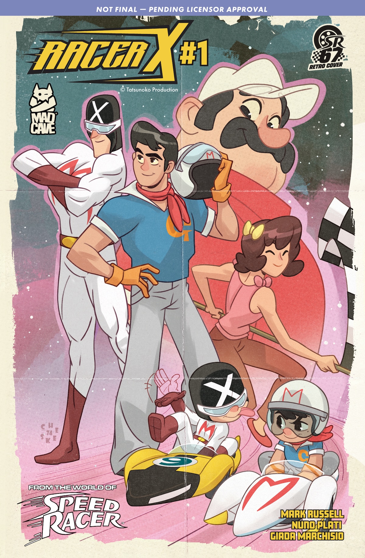 Exclusive: SPEED RACER - RACER X launches this fall from Mad Cave ...