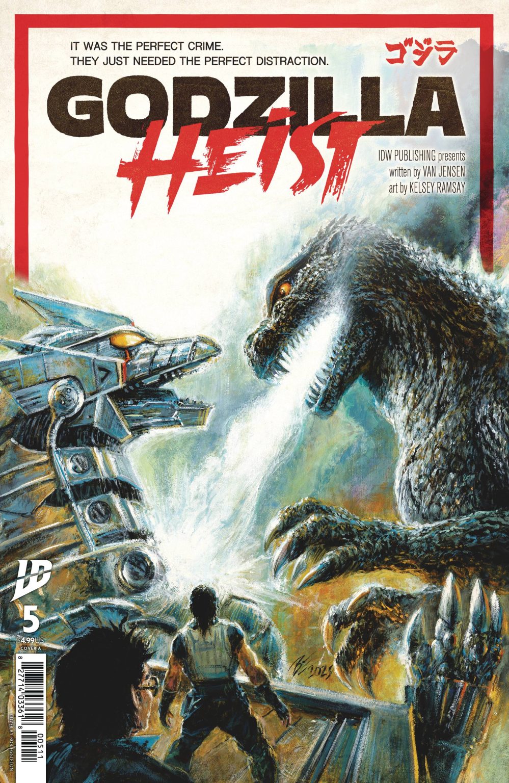 Wednesday Comics Reviews: The finale of GODZILLA - HEIST leads a small week
