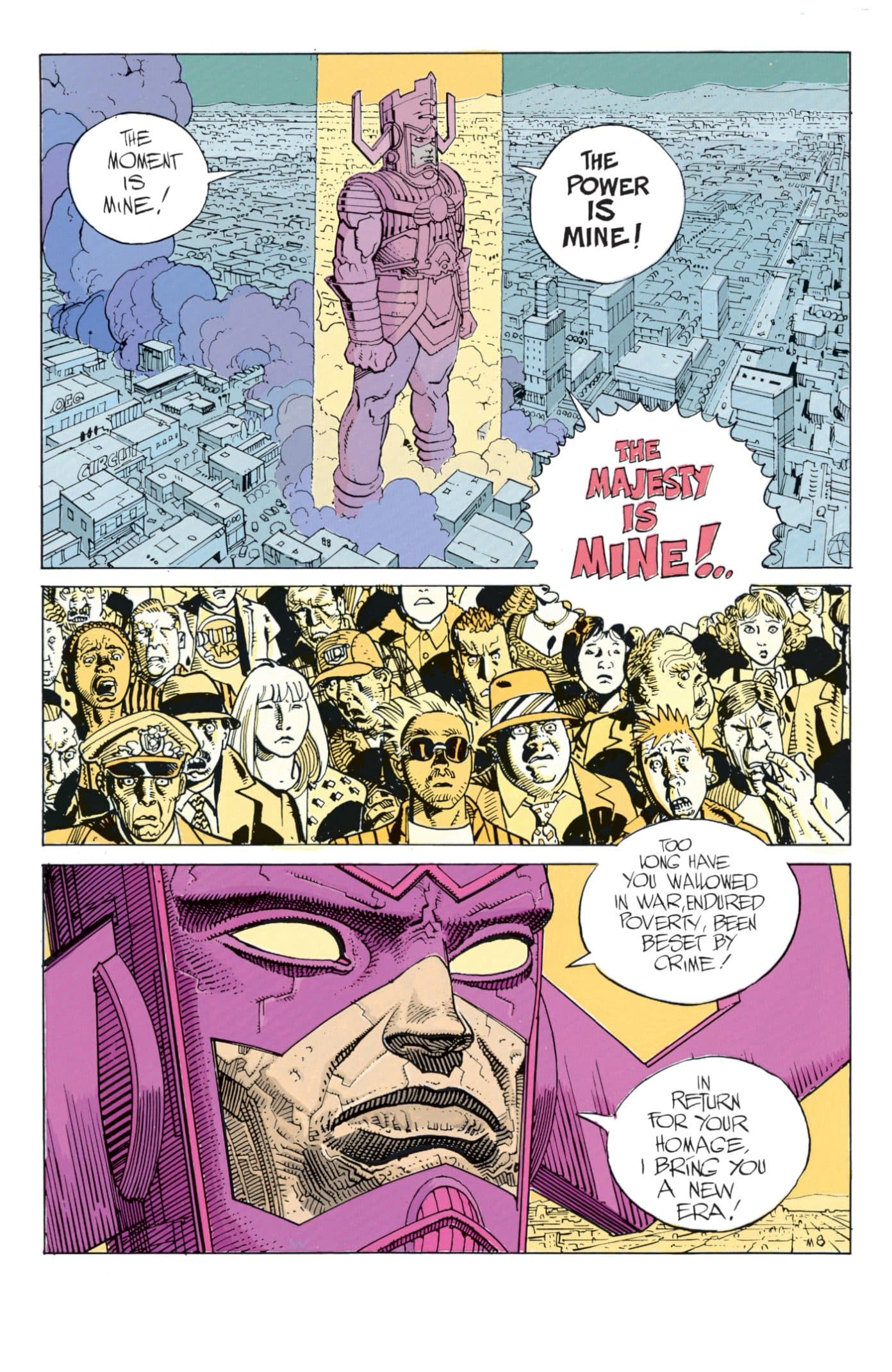 Classic Comic Compendium: SILVER SURFER - PARABLE, the Stan Lee ...