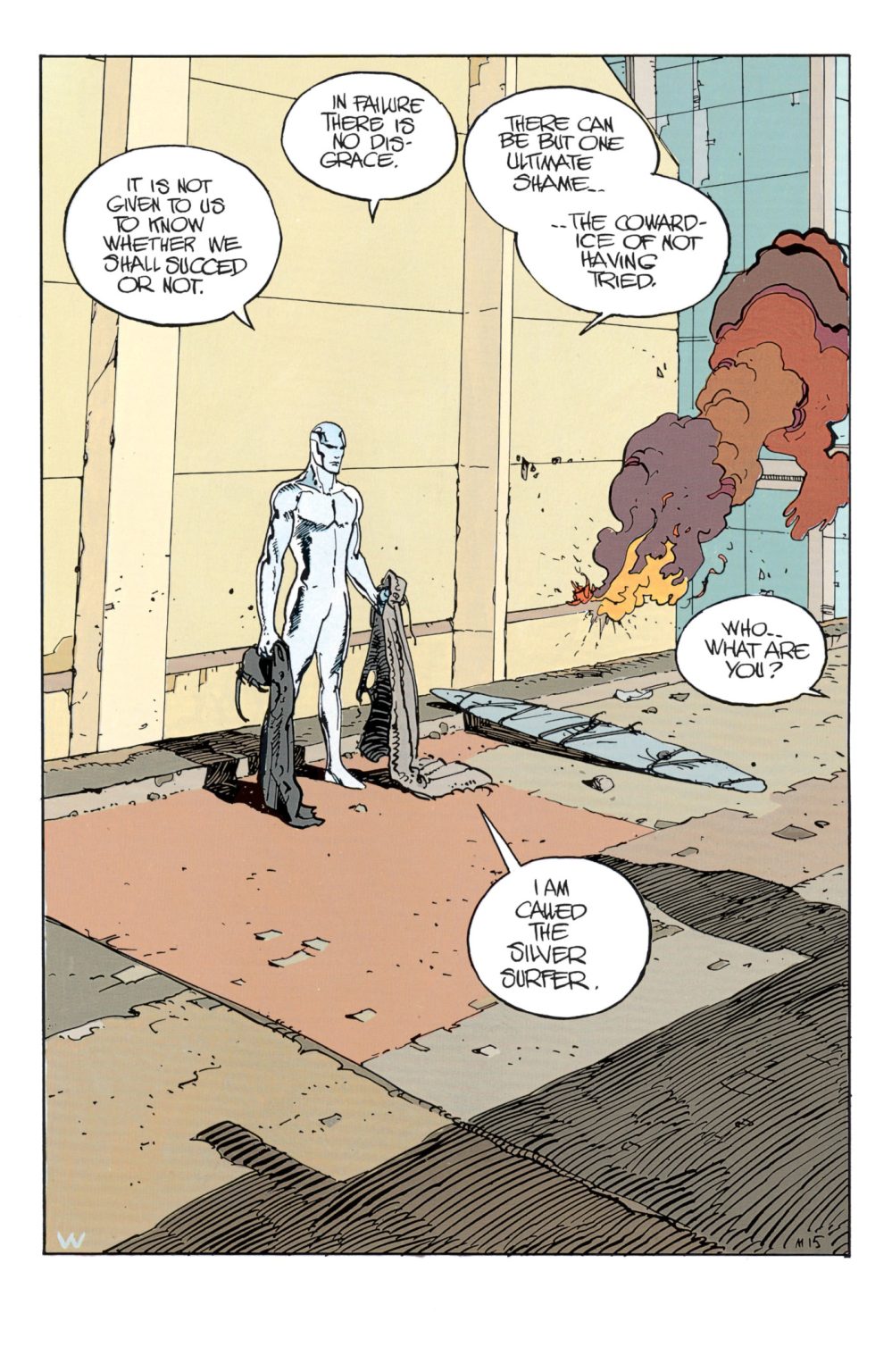 Classic Comic Compendium: SILVER SURFER - PARABLE, the Stan Lee ...