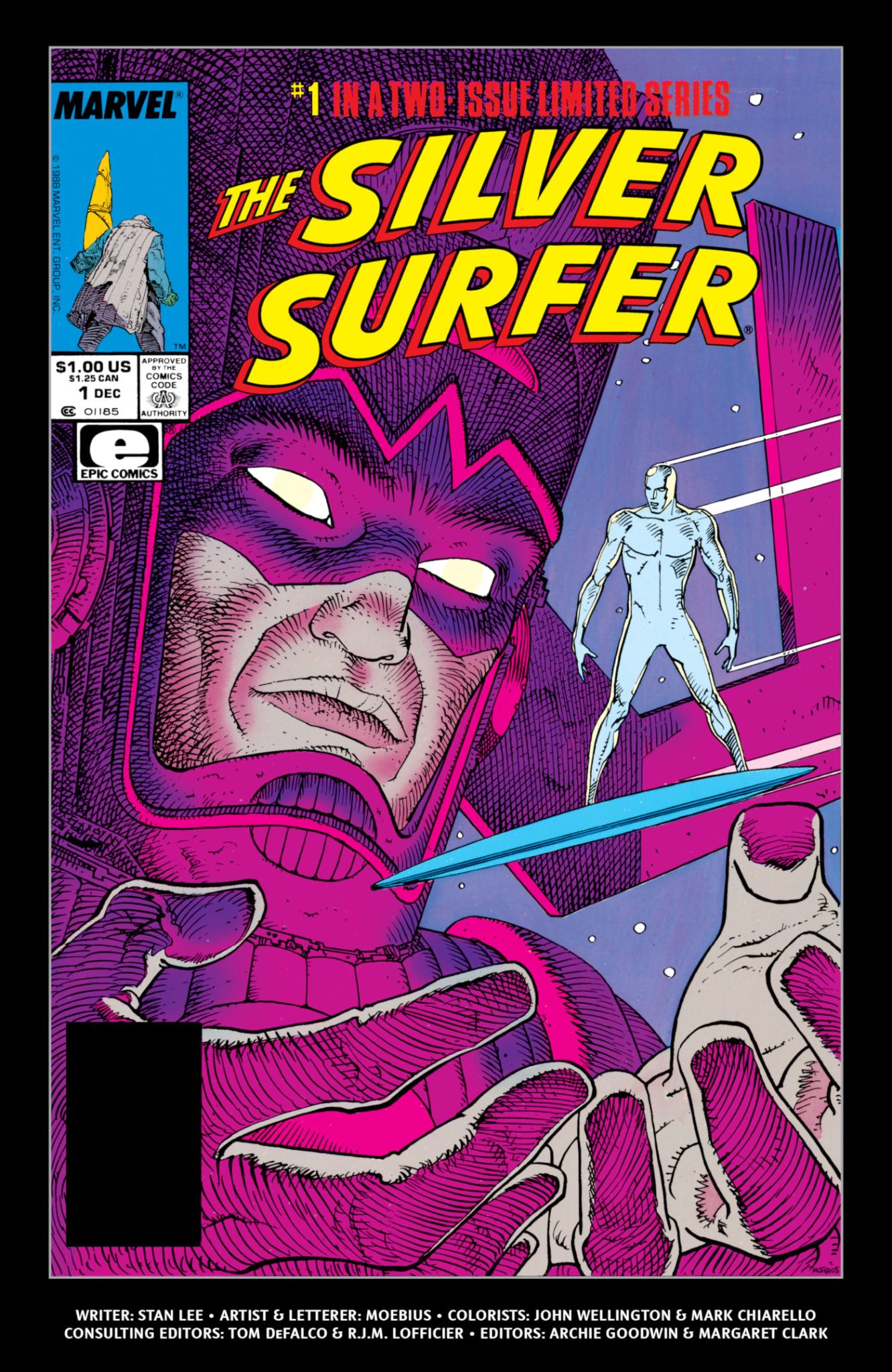 Classic Comic Compendium: SILVER SURFER - PARABLE, the Stan Lee ...
