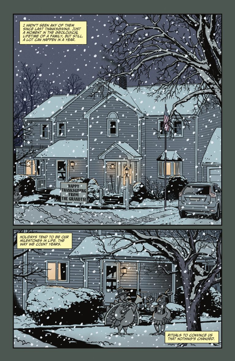 Ahoy Comics announces THANKSGIVING, a gory horror-comedy one-shot