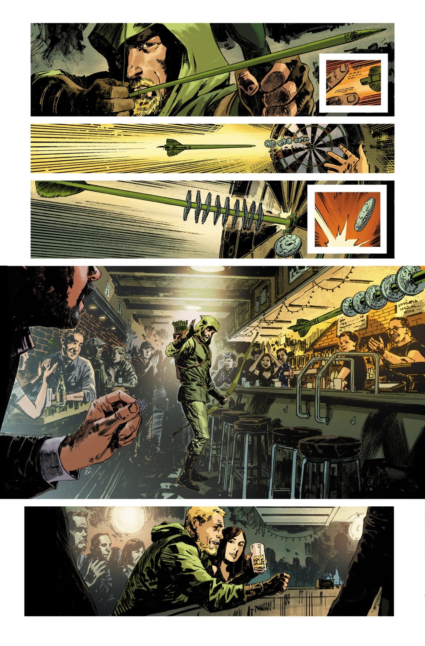 Legendary vigilantes unite in BATMAN/GREEN ARROW/THE QUESTION: ARCADIA ...