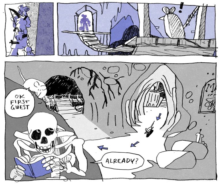 Graphic Novel Review: HERO CAVE sparks joy in the depths of a dungeon