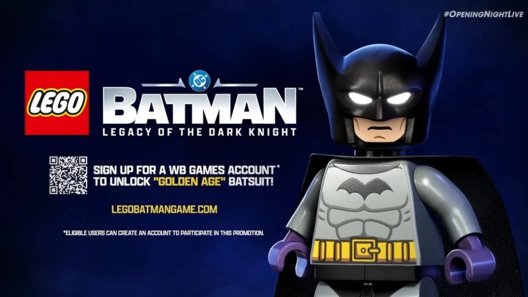 LEGACY OF THE DARK KNIGHT promised as the definitive LEGO BATMAN video game