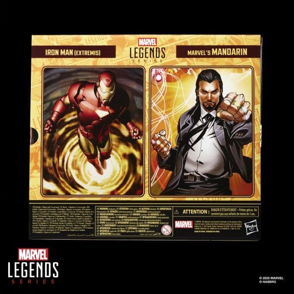 Hasbro unveils Marvel Legends Iron Man (Extremis) and Mandarin 2-pack