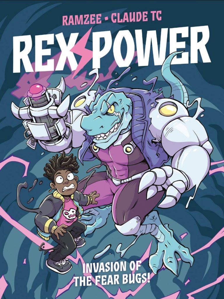 Ramzee and Claude T.C.'s all-ages REX POWER crash lands March 2026