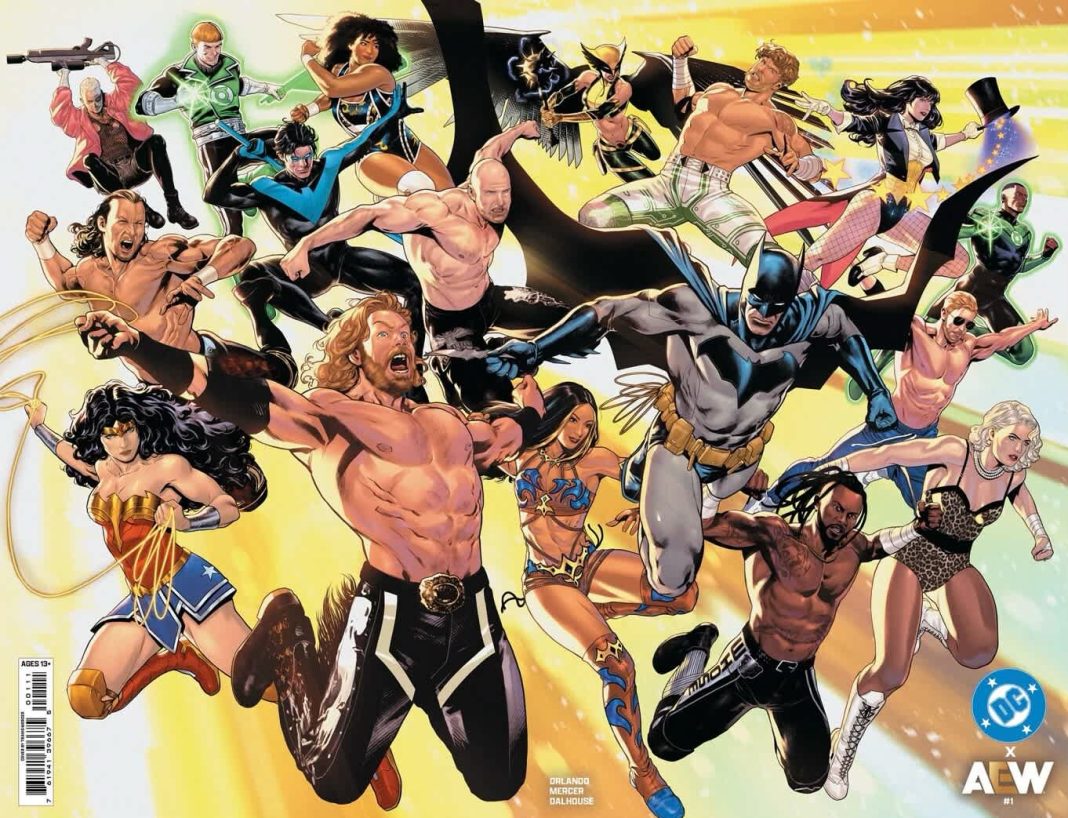 NYCC '25: DC x AEW crossover debuting at event