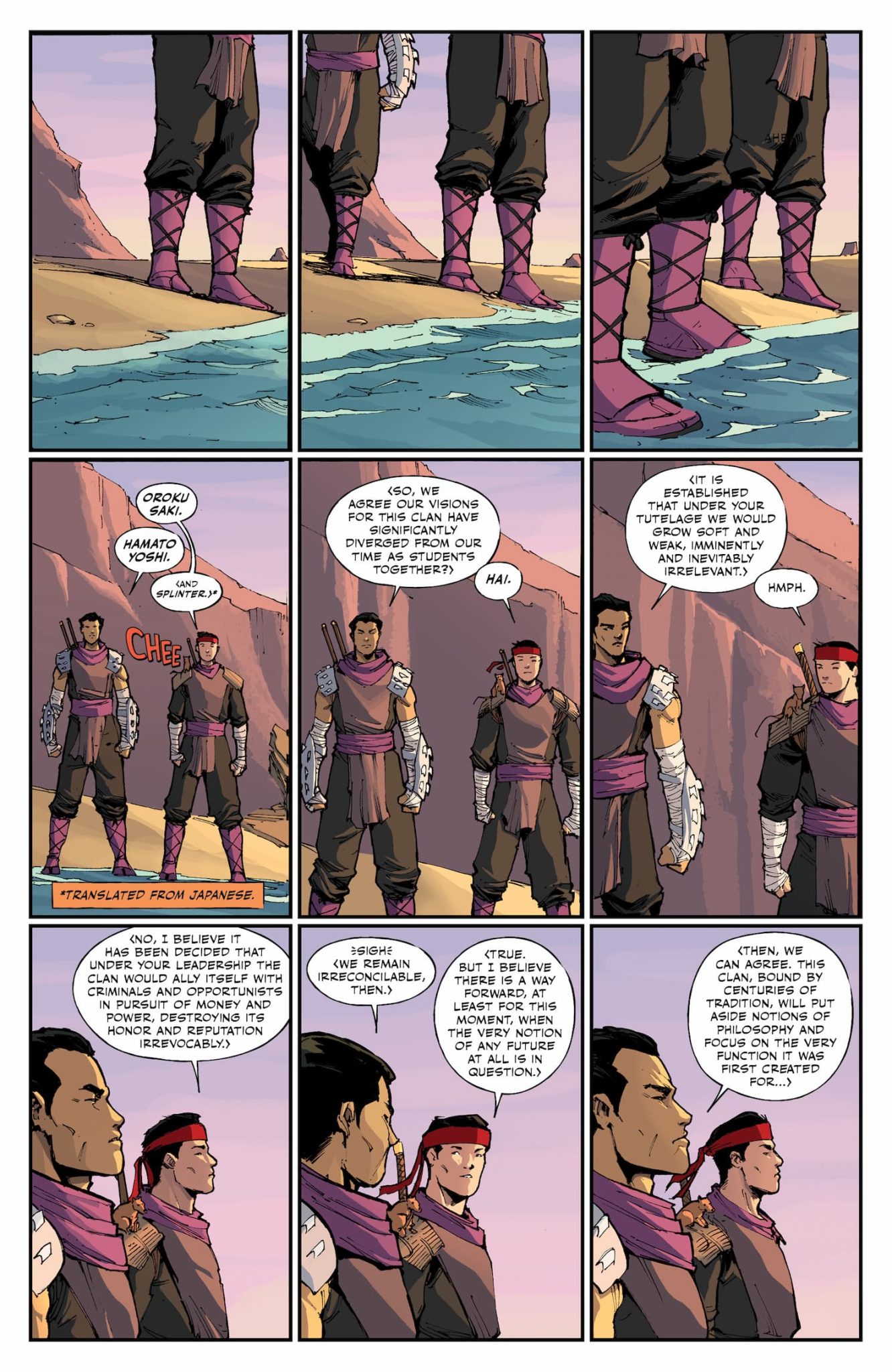 Preview: The Heroes in a Half Shell take on the King of the Monsters in ...