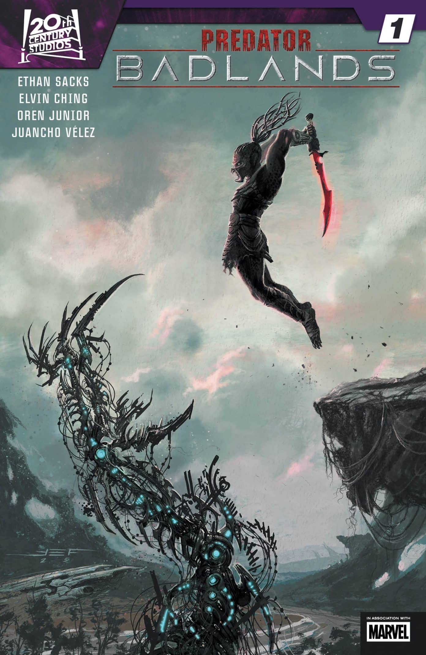 Get a first look at PREDATOR: BADLANDS #1, Marvel's movie tie-in from ...
