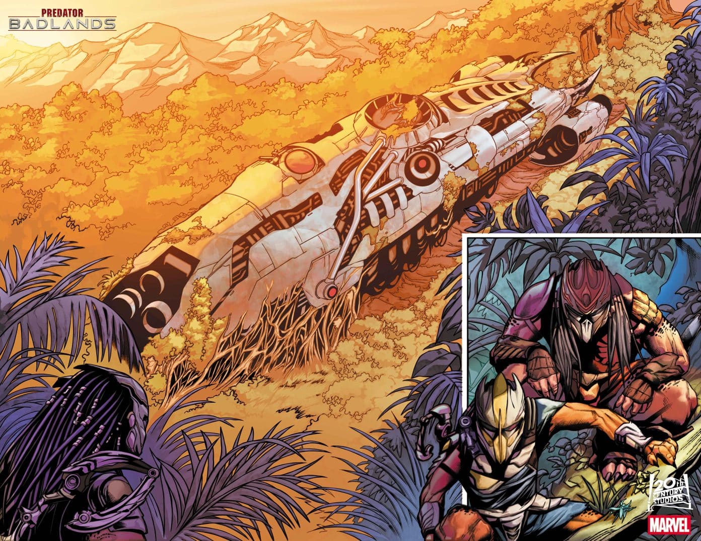 Get a first look at PREDATOR: BADLANDS #1, Marvel's movie tie-in from ...