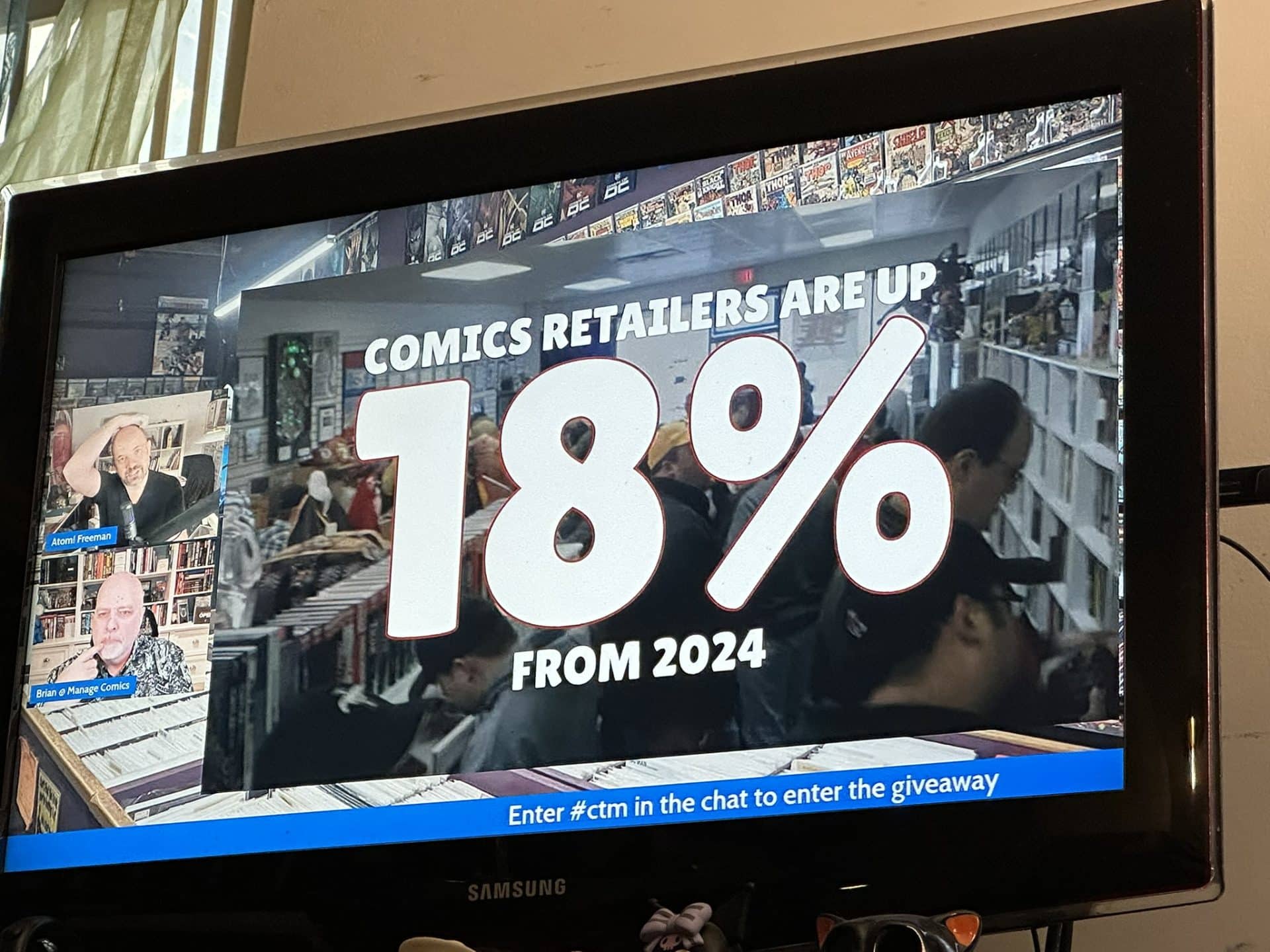 Report: Comic sales are up 18% in comics shops