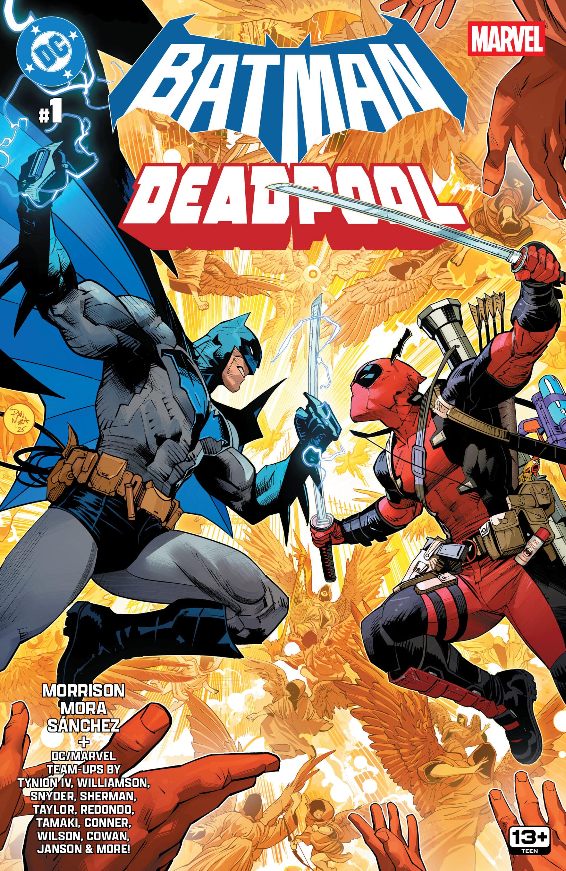 DC Round-Up: Metafictional mayhem in Morrison & Mora's BATMAN/DEADPOOL #1