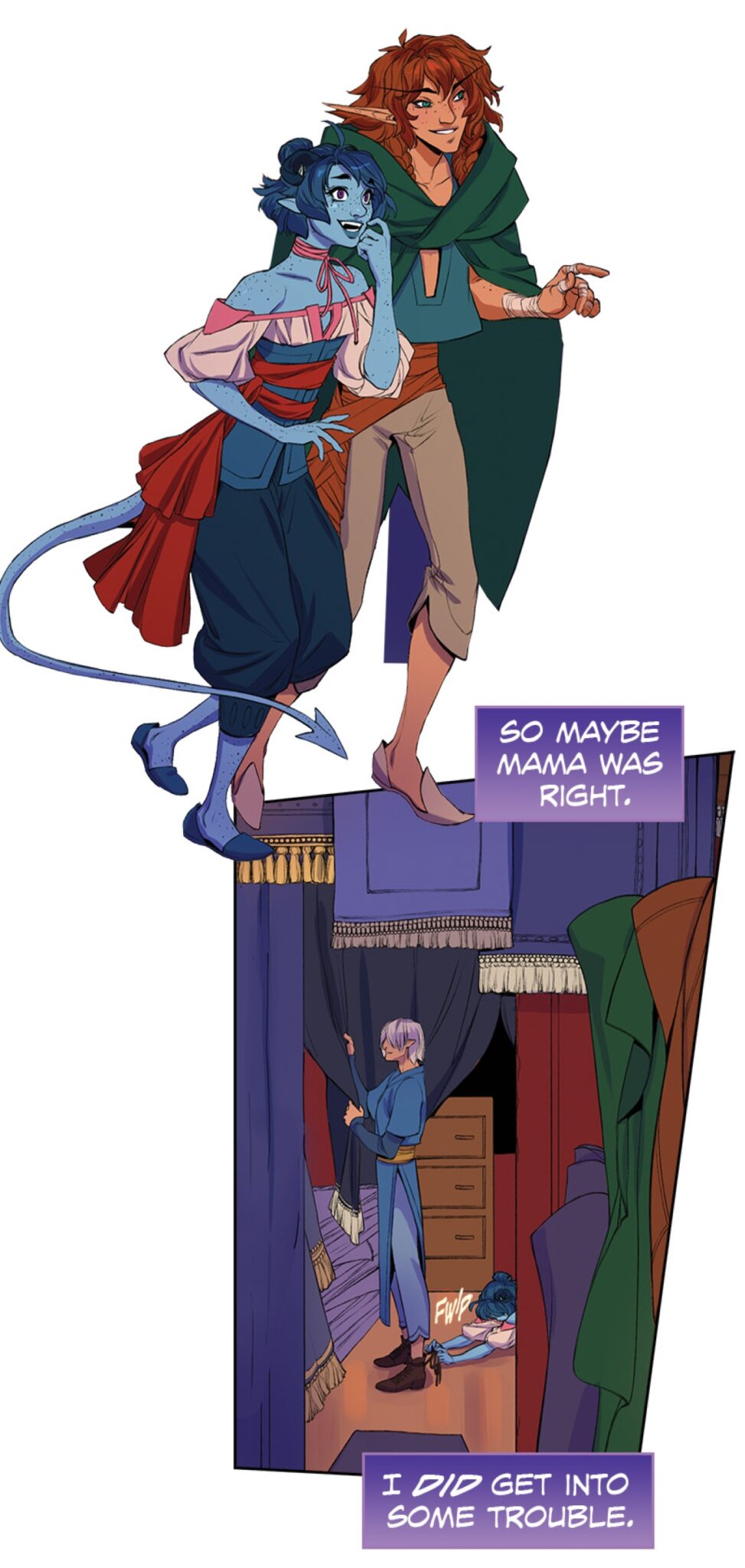 CRITICAL ROLE: THE MIGHTY NEIN ORIGINS debuts on Webtoon