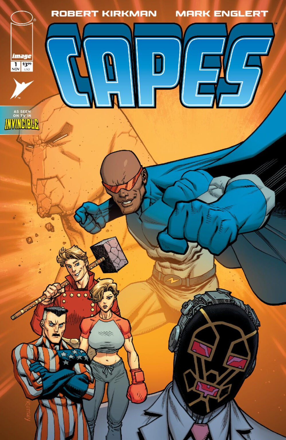 Wednesday Comics Reviews: Kirkman, Englert give CAPES #1 a remastering ...
