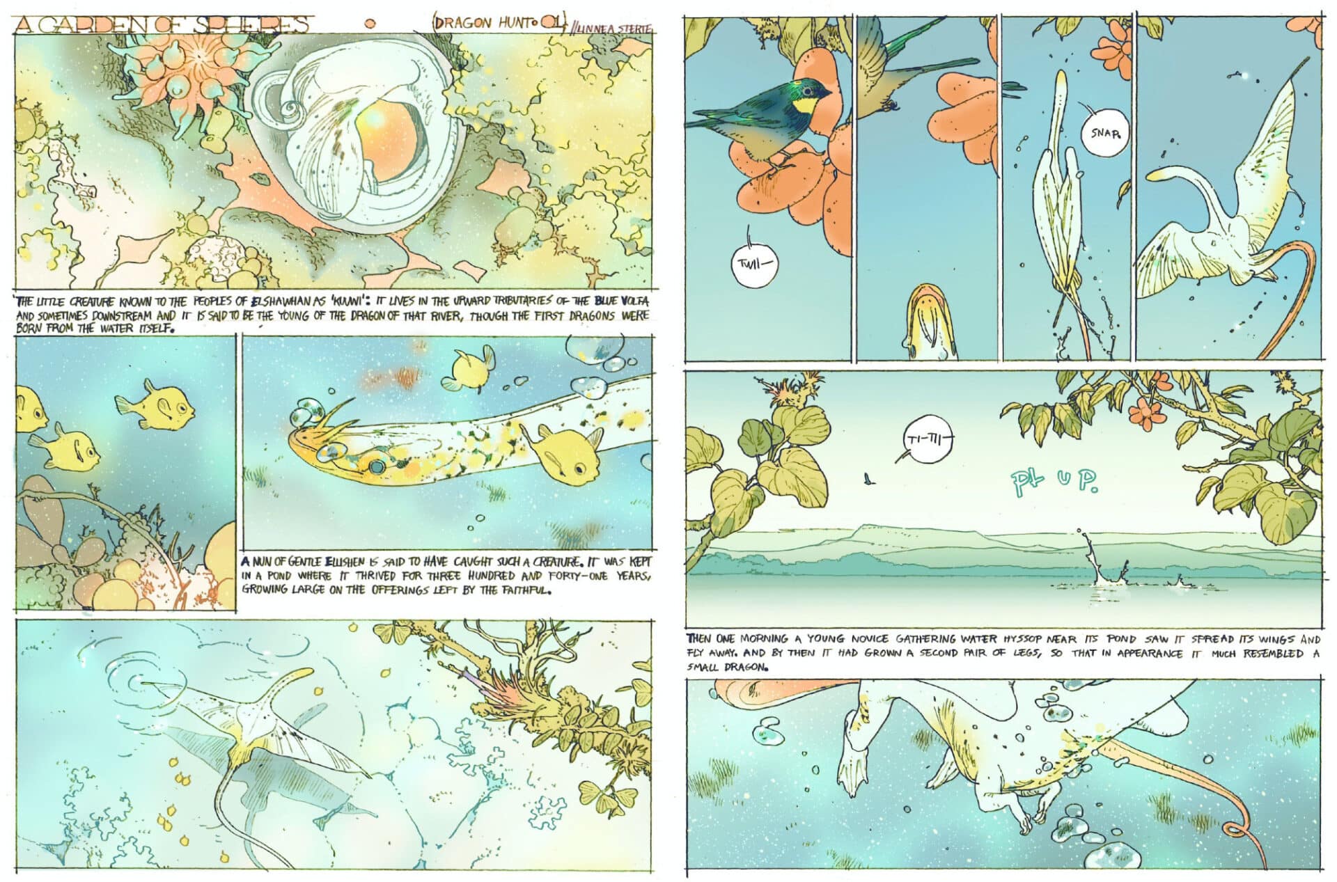 Graphic Novel Review: A GARDEN OF SPHERES is a beautiful tale of ...