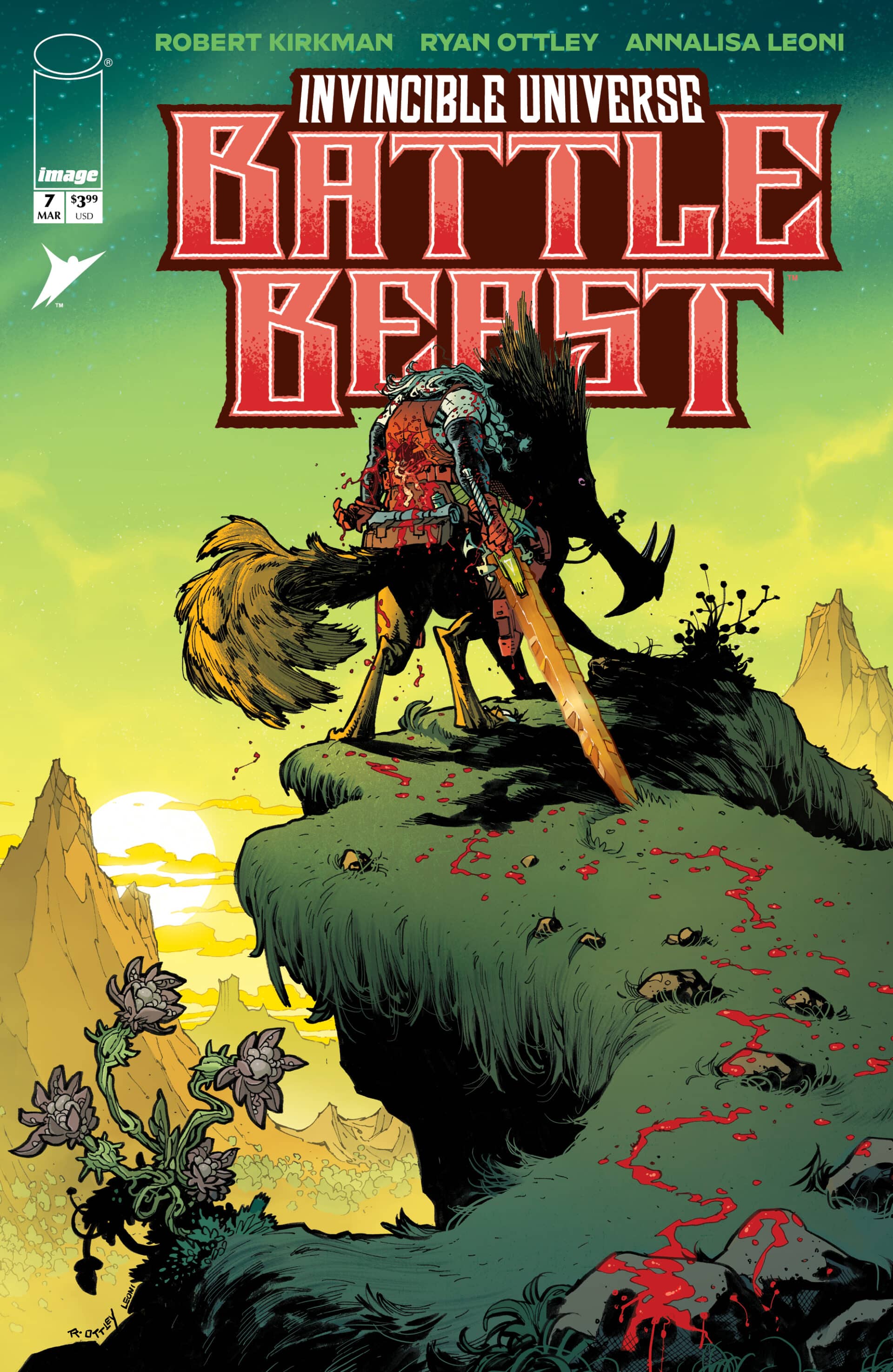 Witness Battle Beast's first bloody encounter with Viltrumites this March!