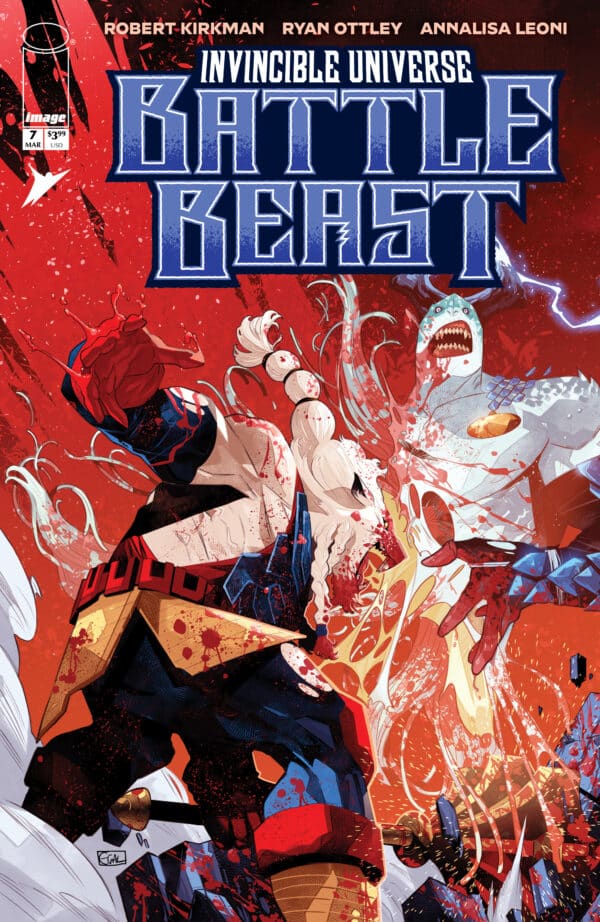 Witness Battle Beast's first bloody encounter with Viltrumites this March!