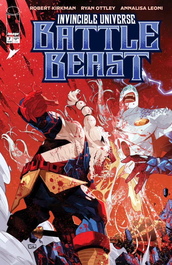 Witness Battle Beast's first bloody encounter with Viltrumites this March!