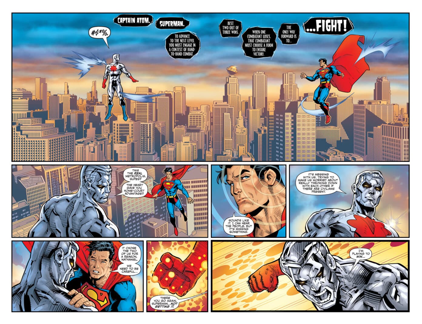 DC Round-Up: DC K.O.: SUPERMAN VS. CAPTAIN ATOM #1 kicks off All Fight ...