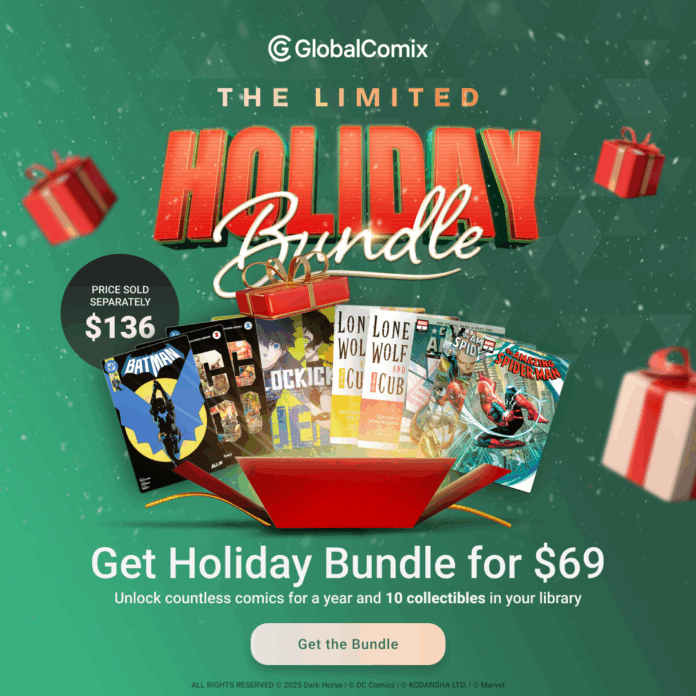 GlobalComix announces limited “keep it forever” holiday bundle