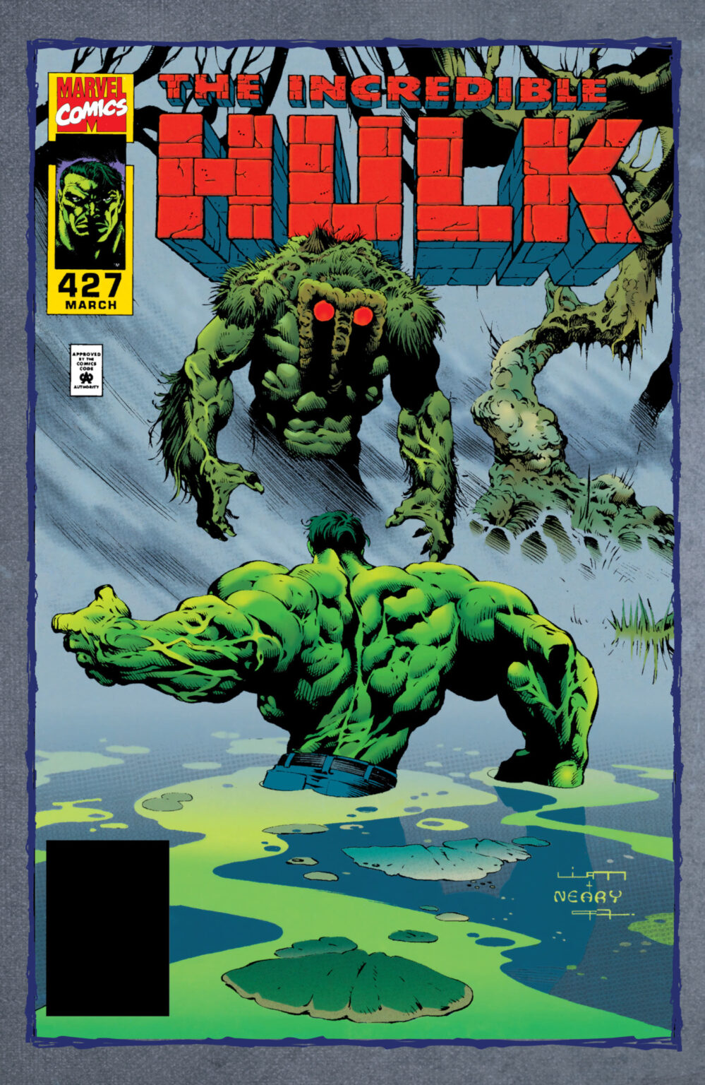 Classic Comic Compendium: INCREDIBLE HULK #427 & 428 feature stunning ...