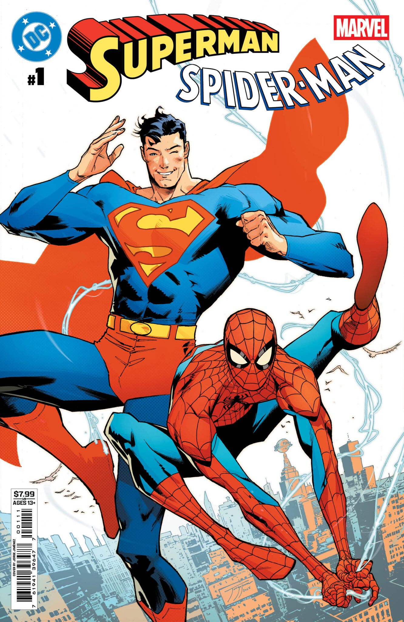Waid & Jiménez, Fraction & Lieber, King & Lee among SUPERMAN/SPIDER-MAN creative teams