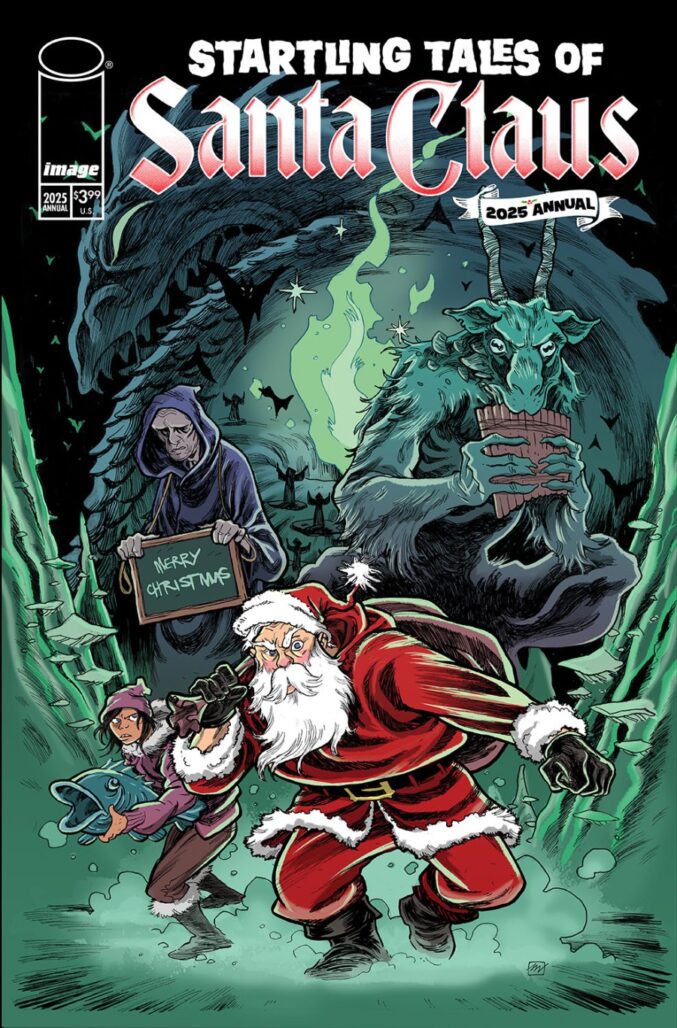 Wednesday Comics Reviews: DREAD THE HALLS and STARTLING TALES OF SANTA ...