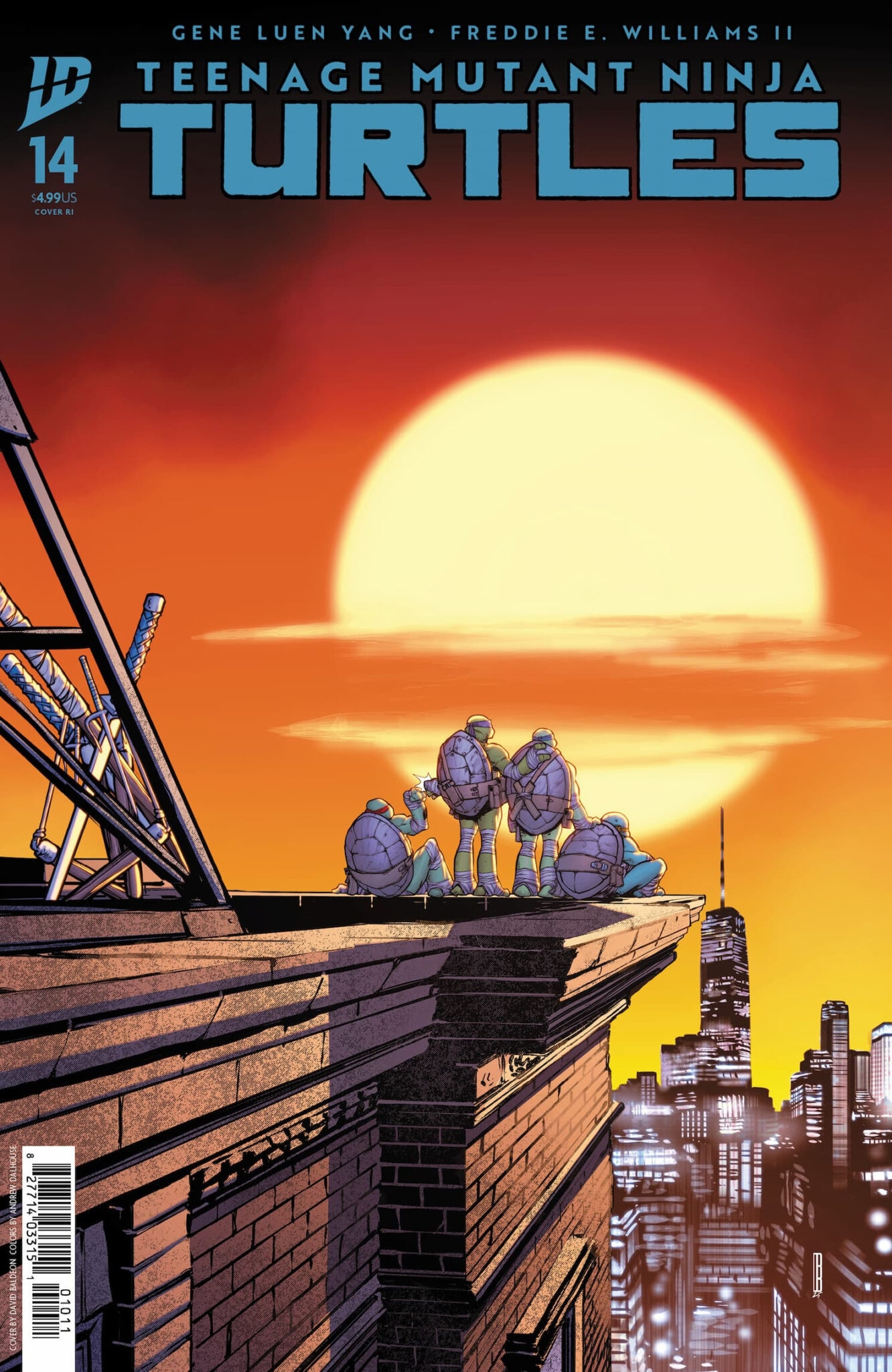 Preview: Ujigami is on the attack in TMNT #14