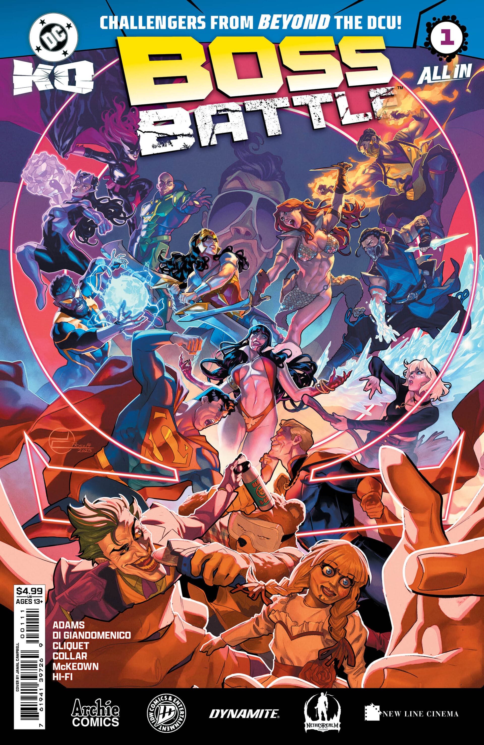 DC K.O.: Boss Battle one-shot preview pages