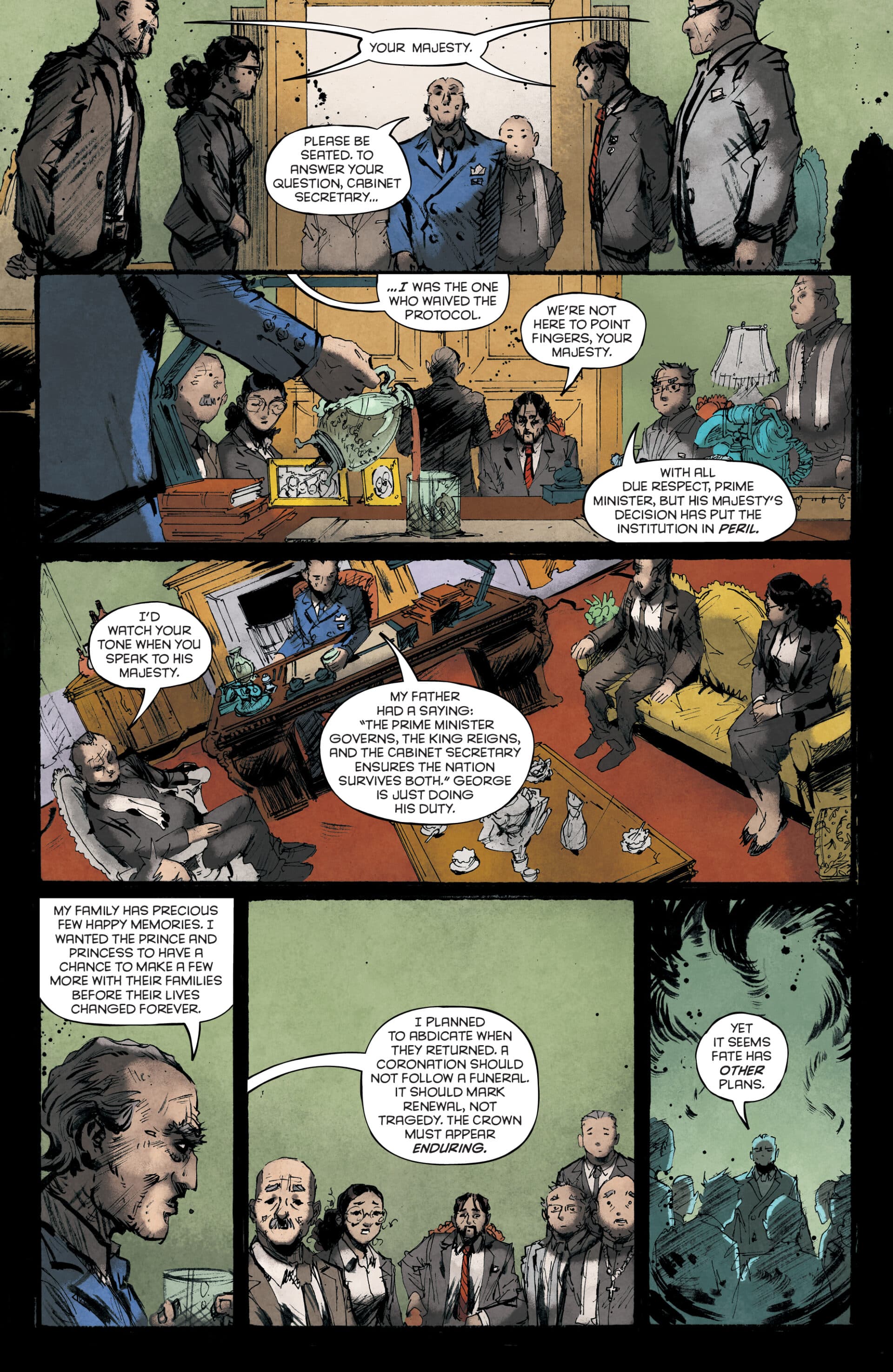 Exclusive Preview: Supernatural horror terrorizes the royal family in ...