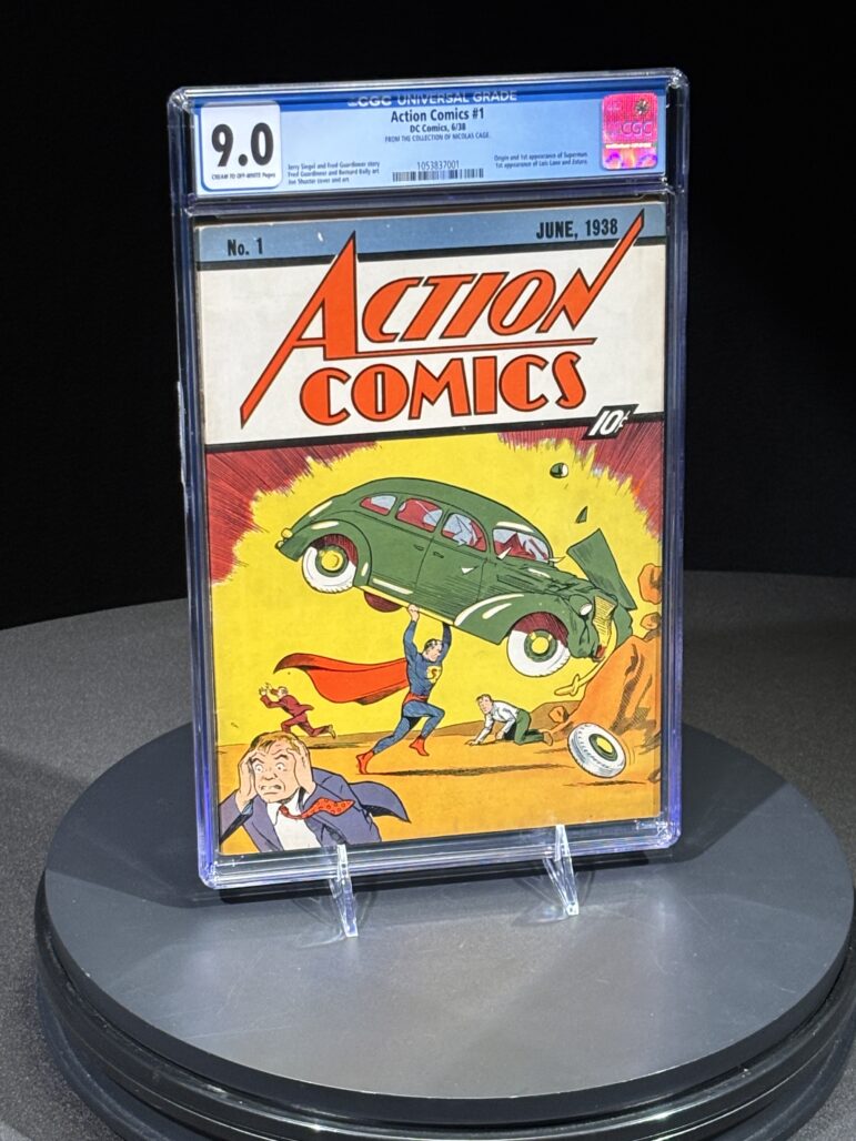ACTION COMICS #1 sells for 15 million, shattering record for a comic ...