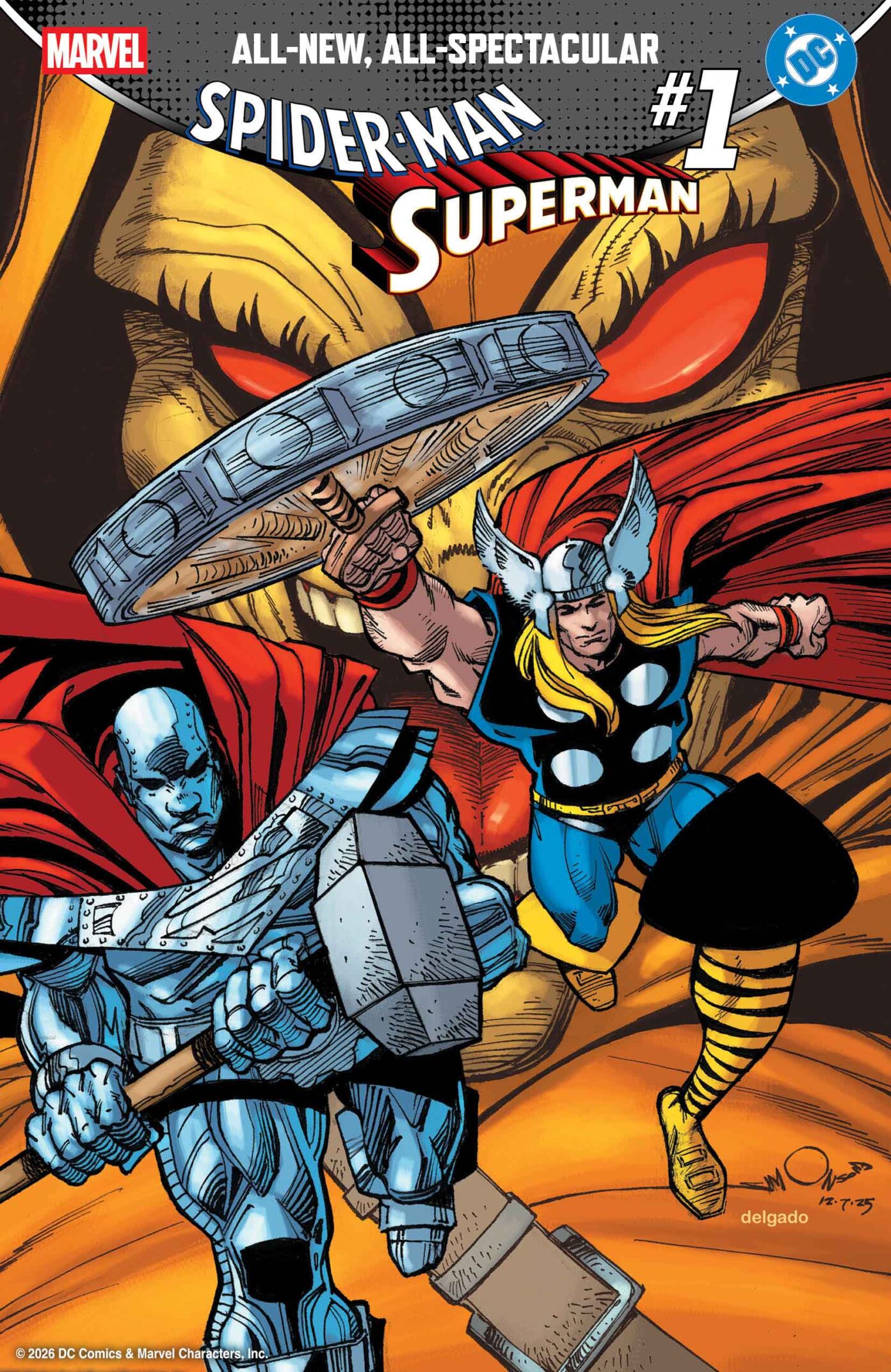 Spider-Man Superman crossover issue details announced