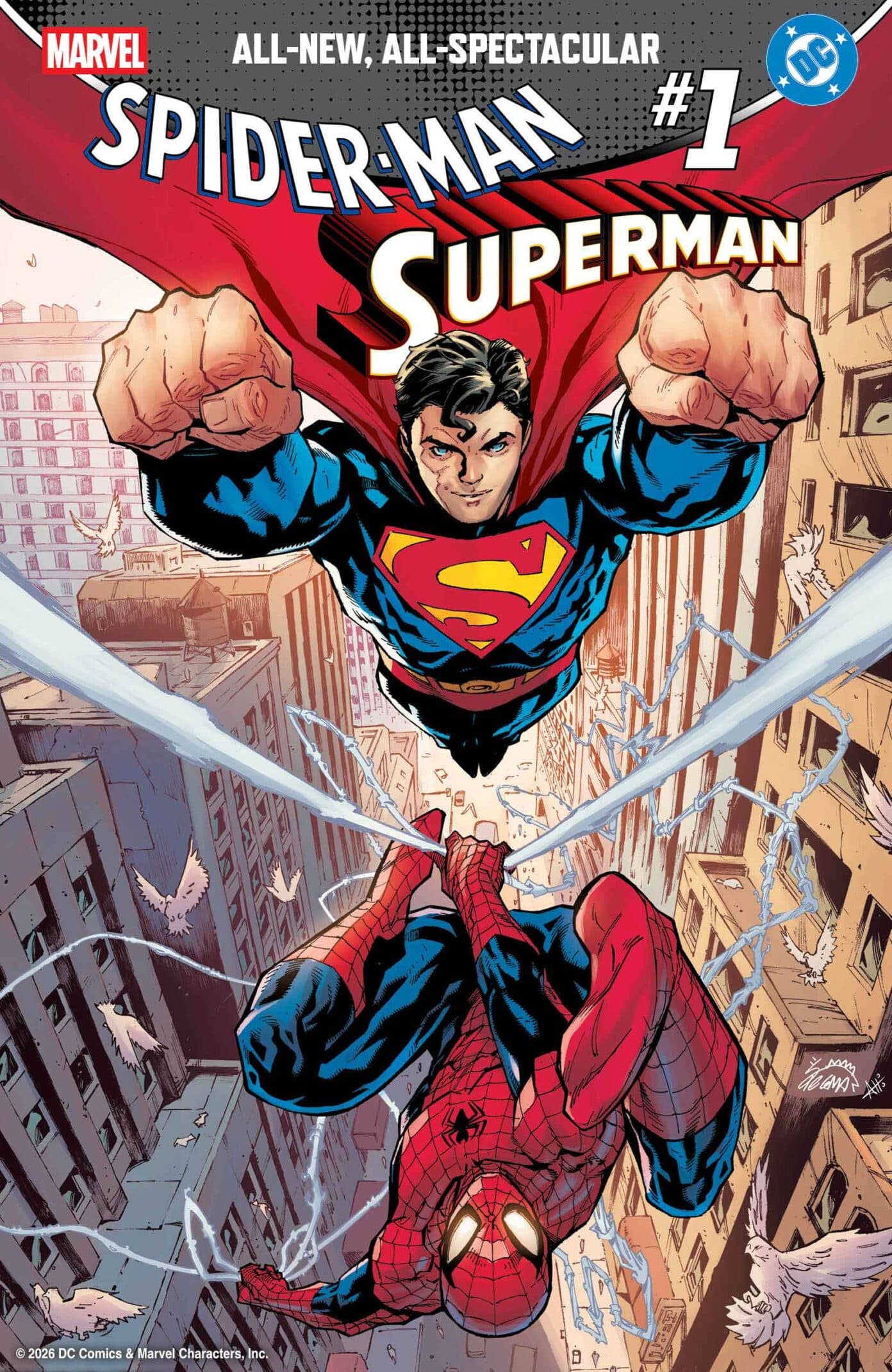 Spider-Man Superman crossover issue details announced