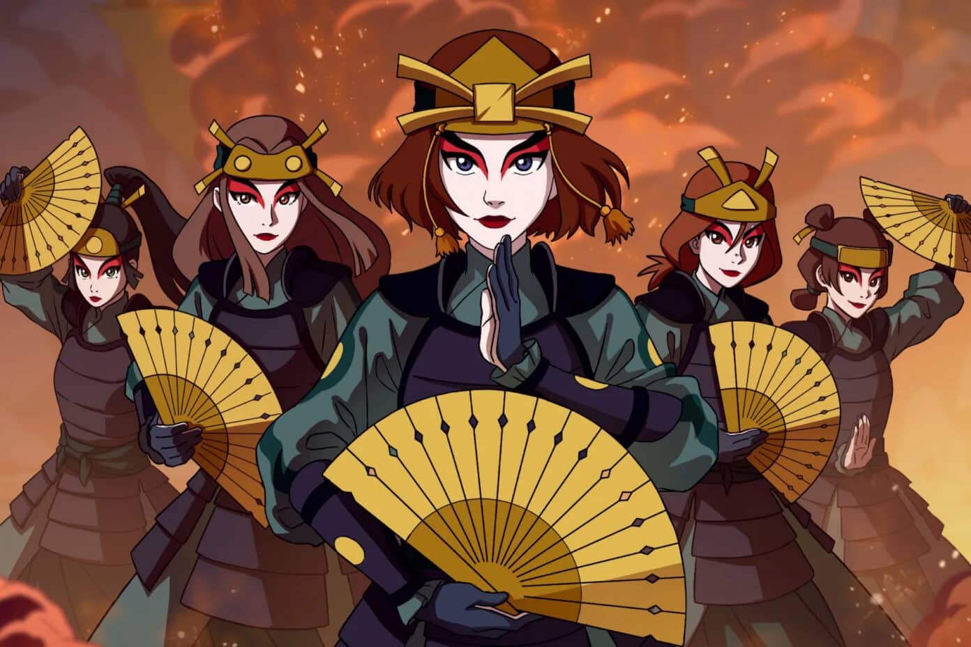 THE KYOSHI WARRIORS headline their own AVATAR: THE LAST AIRBENDER comic ...