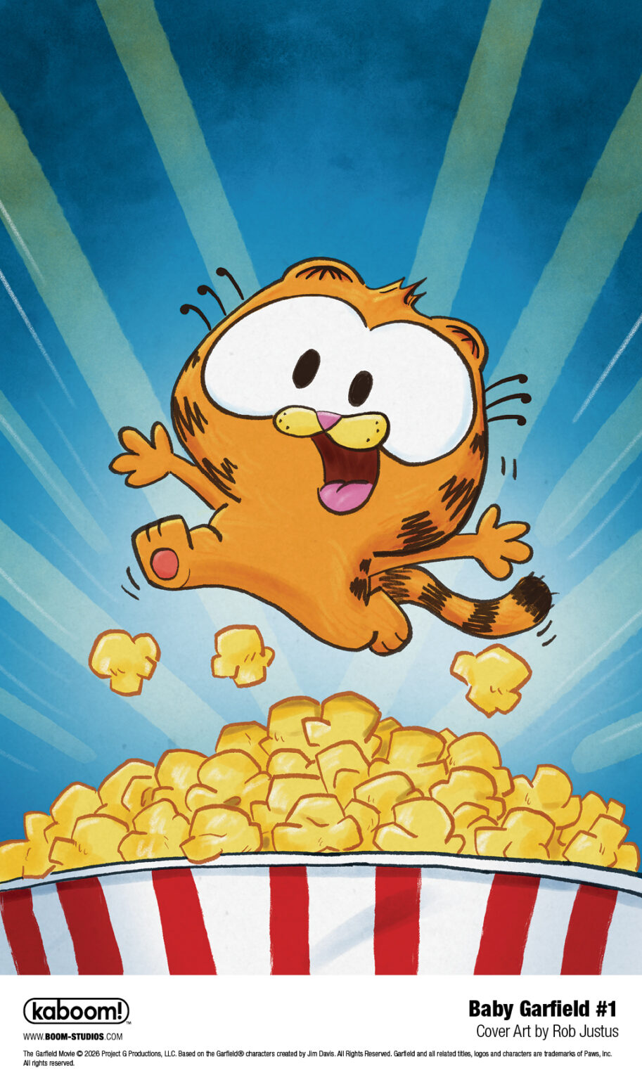 Garfield returns in new series from BOOM!